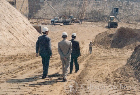 Construction of Beckman Institute — Calisphere