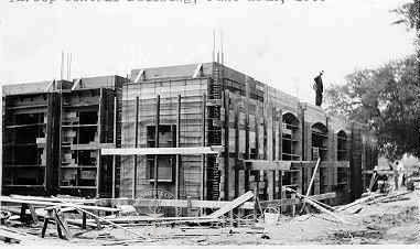 Construction of Throop central building — Calisphere