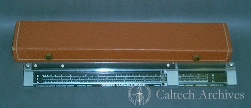 Variable scale ruler — Calisphere