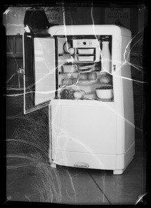 Refrigerator, Kays Department Store, Southern California, 1936 — Calisphere