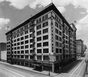 The Broadway Department Store located on the corner of Broadway and ...
