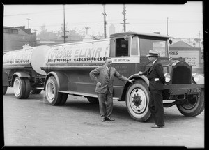 Padres Elixir truck, Southern California, 1931 — Calisphere