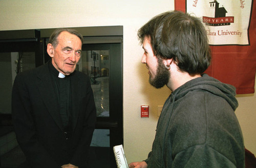 Cardinal Avery Dulles, S.J. -Talk in Sobrato — Calisphere