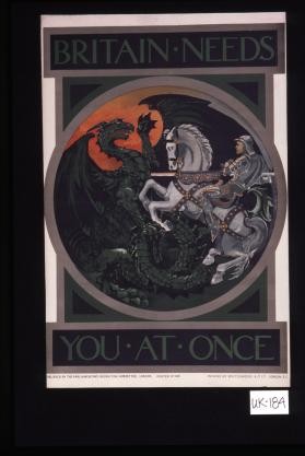 Britain needs you at once — Calisphere