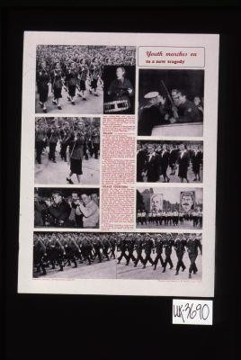 Youth marches on to a new tragedy. "Peace" shouted Hitler, while young ...