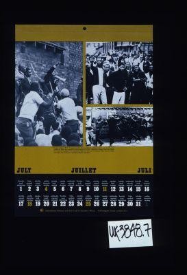 Durban strikes, 1973. A massive strike wave by African workers swept ...