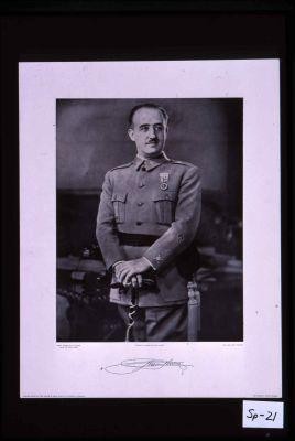 Poster depicting Francisco Franco — Calisphere