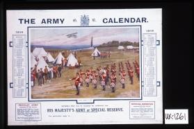 The Army calendar ... Suitable men may be accepted for enlistment into ...