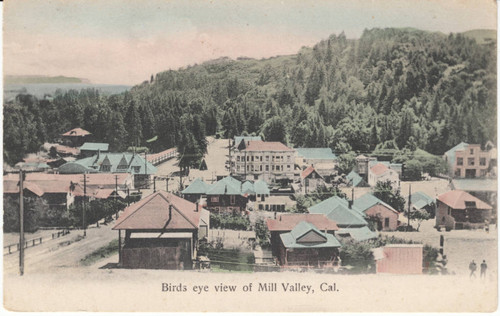 Downtown Mill Valley, circa 1908 [postcard] — Calisphere