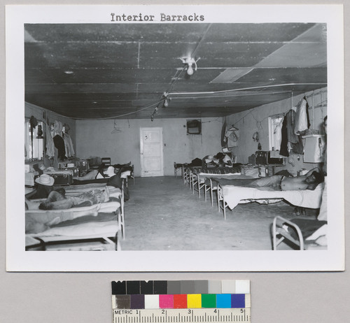 Interior Barracks — Calisphere