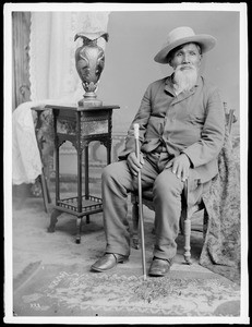 Portrait of Chief Cabazon of the Coahuilla Indians, California — Calisphere