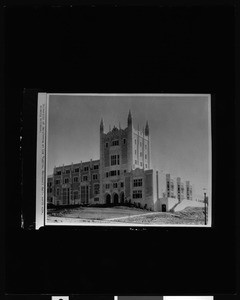 Kerckhoff Hall at the University of California, Los Angeles, showing ...