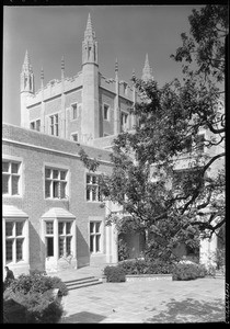 Kerckhoff Hall at the University of California at Los Angeles, February ...