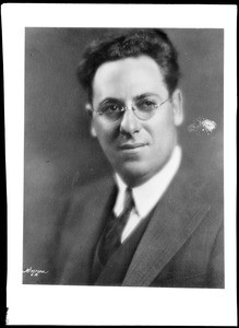 Portrait of Rabbi Edgar F. Magnin — Calisphere