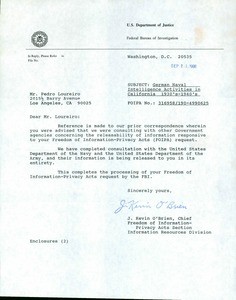 German Naval Intelligence activities in California, 1930s-1940s ...