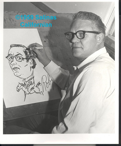 John Roby, Salinas Californian Newspaper Artist, Ph. 613, ©Salinas ...