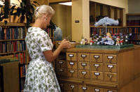 1960s - Library Staff: Mary Jane Strickland — Calisphere