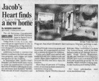 Jacob's Heart finds a new home — Calisphere