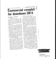 Commercial complex for downtown OK'd — Calisphere