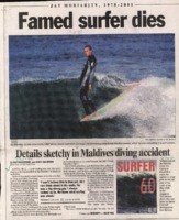 Famed surfer dies — Calisphere