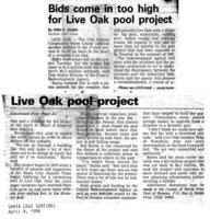 Bids come in too high for Live Oak pool project — Calisphere