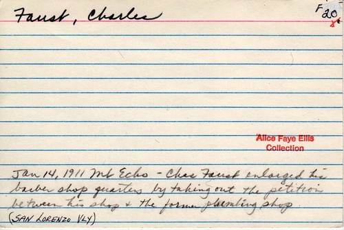 Faust, Charles — Calisphere