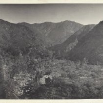 Panorama of Monrovia Canyon from Pottenger Sanatorium — Calisphere