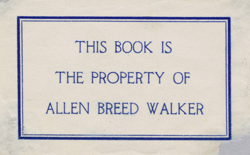 Allen Breed Walker — Calisphere