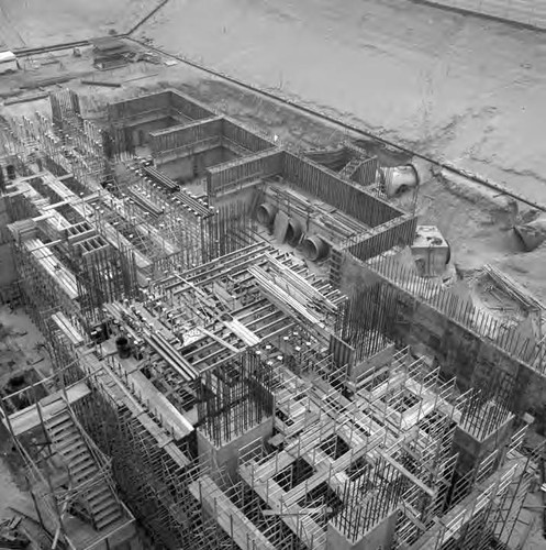 Scattergood construction in progress — Calisphere