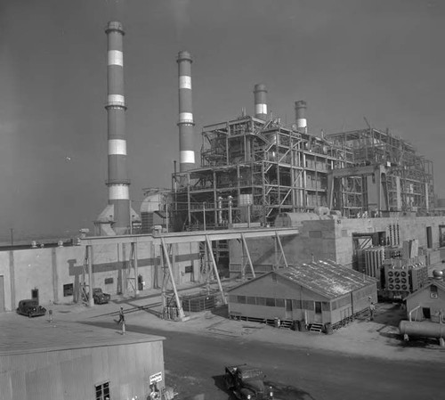 Valley steam plant construction — Calisphere