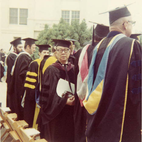 Stanley Chan's Commencement Day at Loyola University — Calisphere