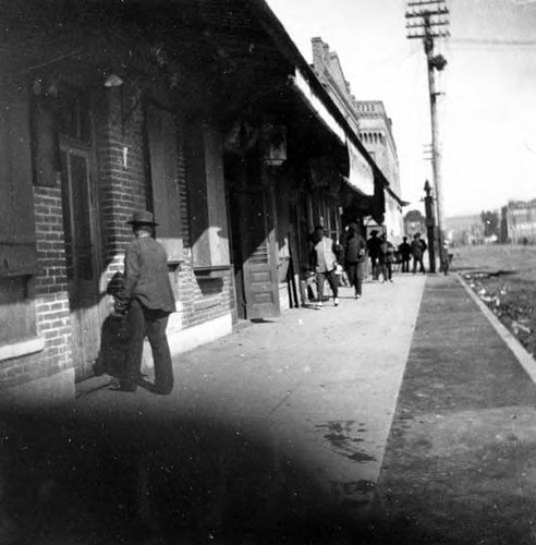 #3911 N. Alameda Street, west side looking toward Marchessault Street ...