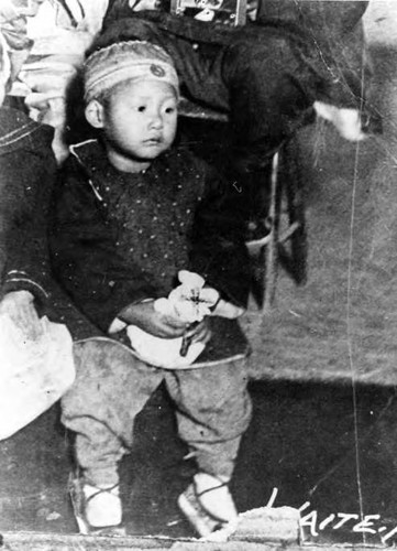 Photograph from the Presbyterian Church group on Christmas when Thomas ...