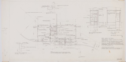 Miles C. Bates house: floor plan — Calisphere