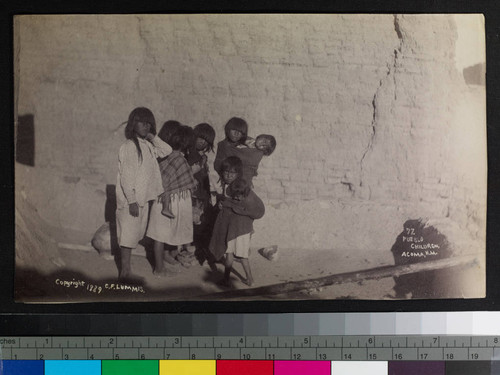 Pueblo Children. Acoma, New Mexico — Calisphere