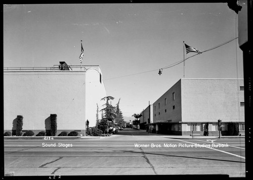 Sound Stages, Warner Bros. Motion Picture Studios, Burbank — Calisphere