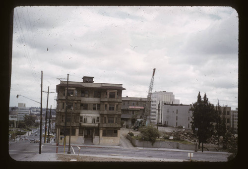 1st and Olive Streets — Calisphere