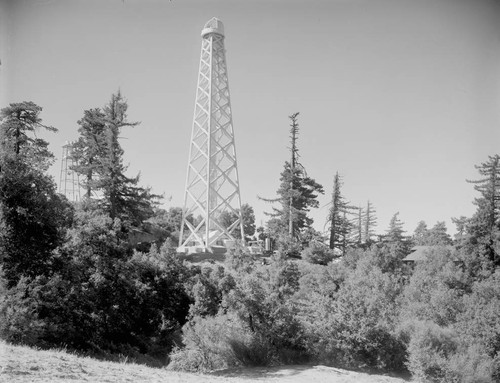 150-foot solar tower, Mount Wilson Observatory — Calisphere