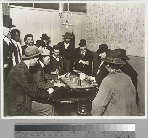 A faro game — Calisphere