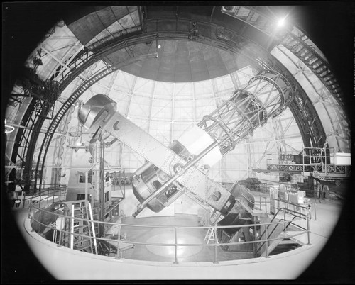 The 100-inch telescope, Mount Wilson Observatory — Calisphere