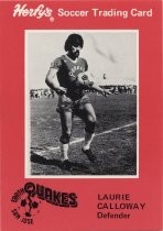 1976 Herfy's Soccer Trading Card EarthQuakes San Jose — Calisphere