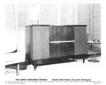 Ampex Crescendo Console Model A423 marketing photo — Calisphere