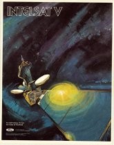 Intelsat V promotional poster — Calisphere