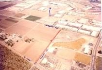 Aerial view of Zanker Road, McGier Lane, and North First Street ...
