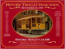 Historic Trolley Car 129 Dedication — Calisphere