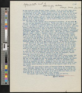 Hamlin Garland, letter, 1931-06-28, to Ethel Lovejoy Wilson — Calisphere