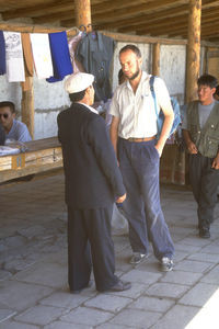 Marked i Altai by. Markus Dubach i samtale med en lokal — Calisphere