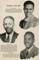 Alfred Thomas Quinn profiled with other high school students — Calisphere