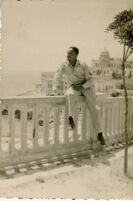 Alfred Thomas Quinn Posing in Italy during World War II — Calisphere