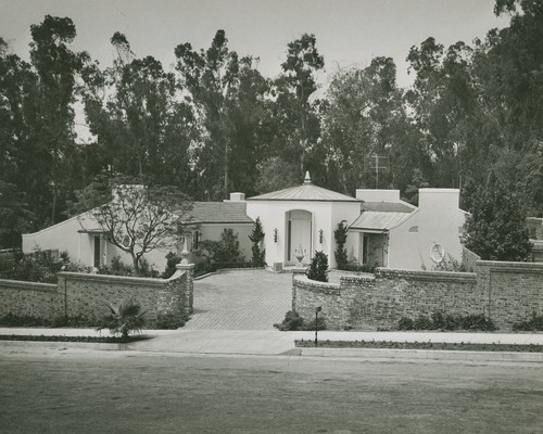 John Elgin Woolf: Vance house (Beverly Hills, Calif.) — Calisphere